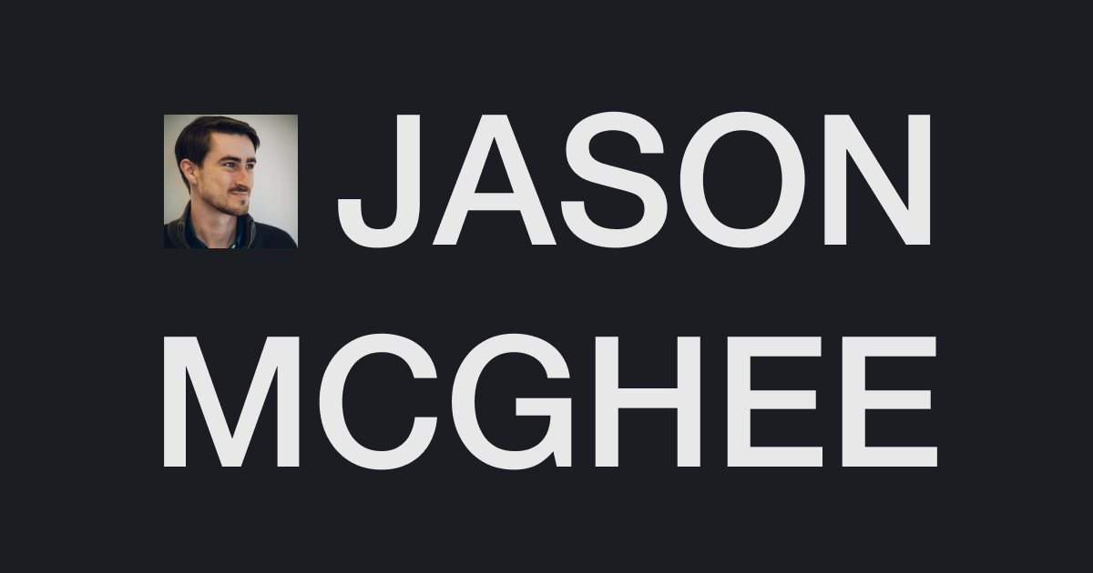 Jason's Homepage